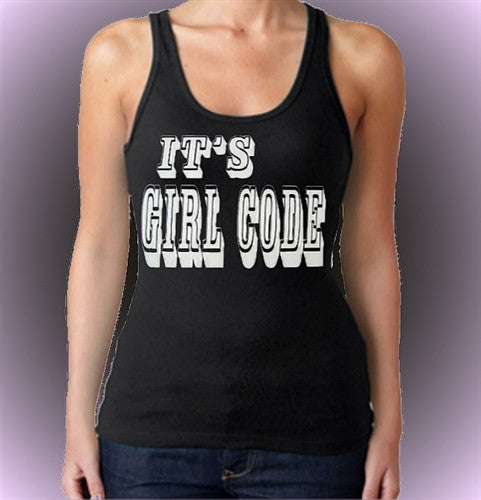 It's Girl Code Tank Top/W 50 – Shore Store