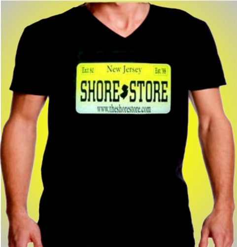 Shore Store license plate V-Neck 75