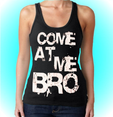 Jersey Shore Clothing - Come at me Bro Tank Top W 5 – Shore Store