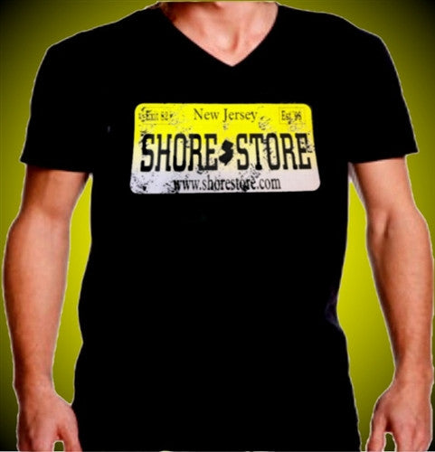 Shore Store Pink License Plate Distressed